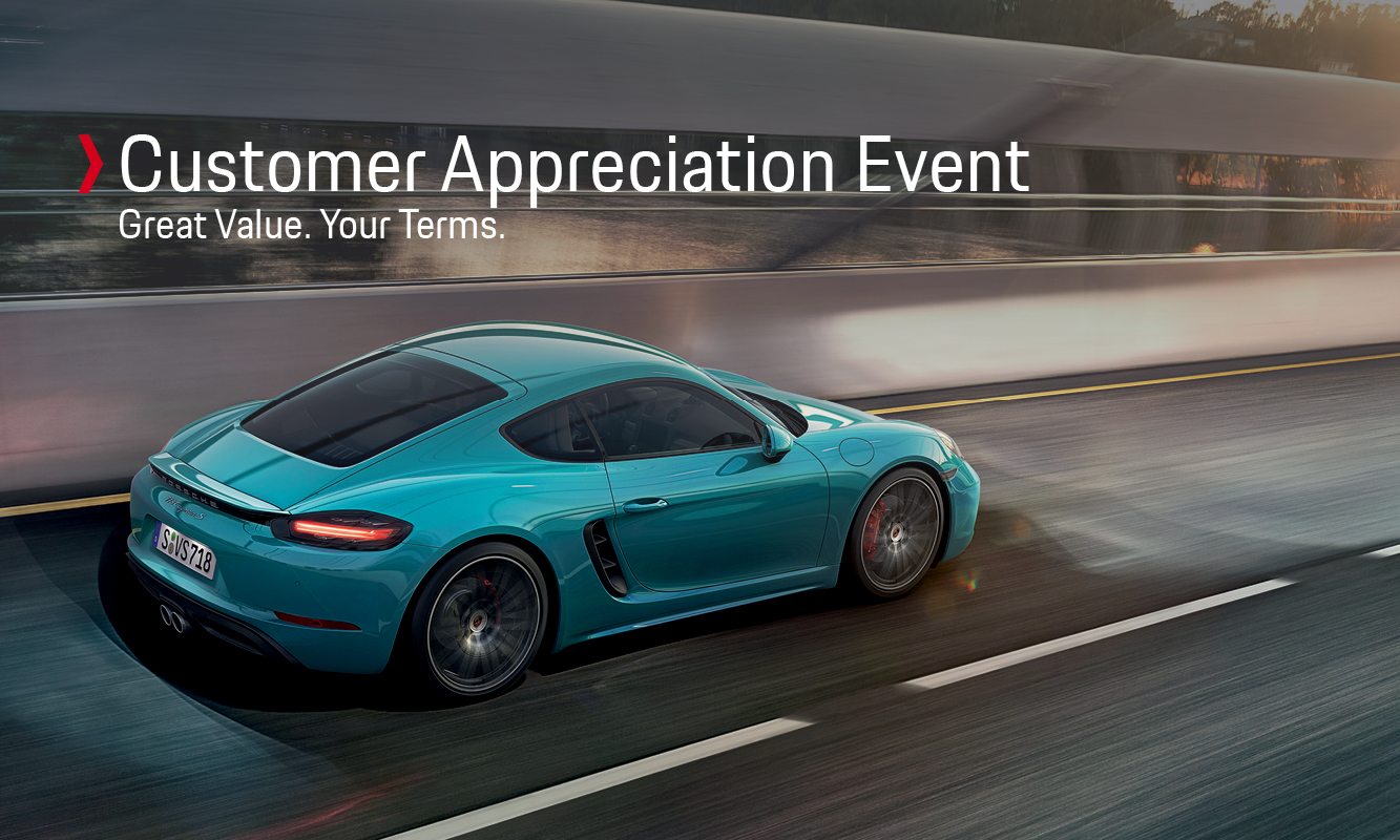 Don't Miss the Customer Appreciation Event at Porsche Silver Spring